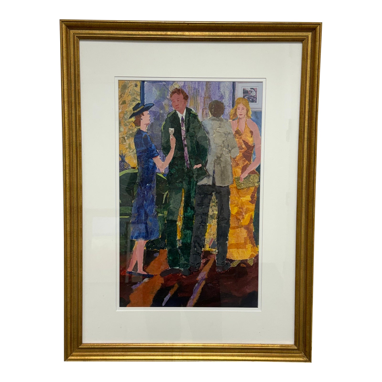 Martha Sutcliffe Kornahrens Custom Framed Collage. | Chairish