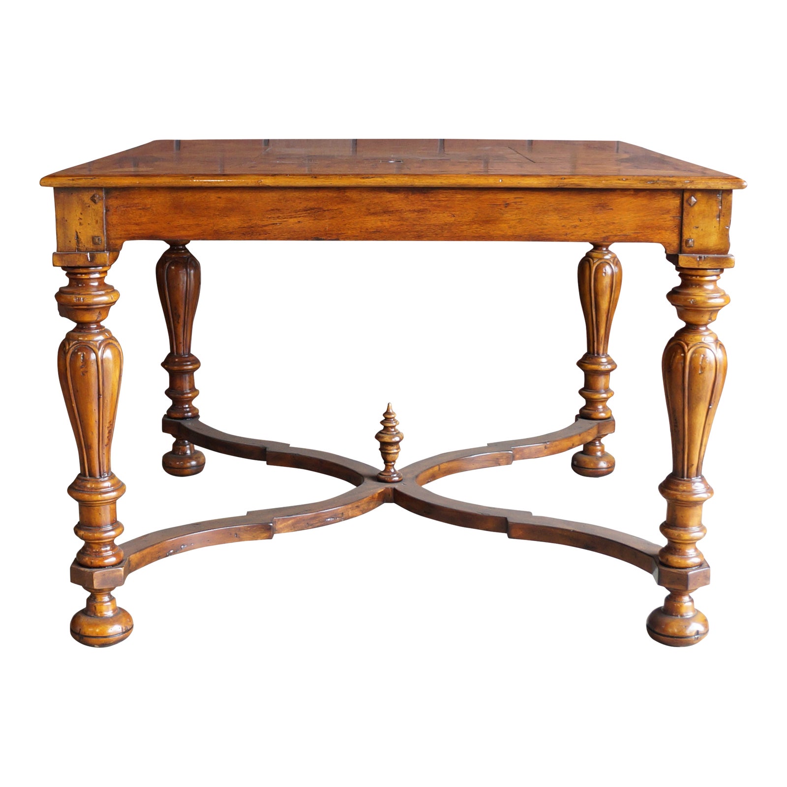 Theodore Alexander Game Table | Chairish