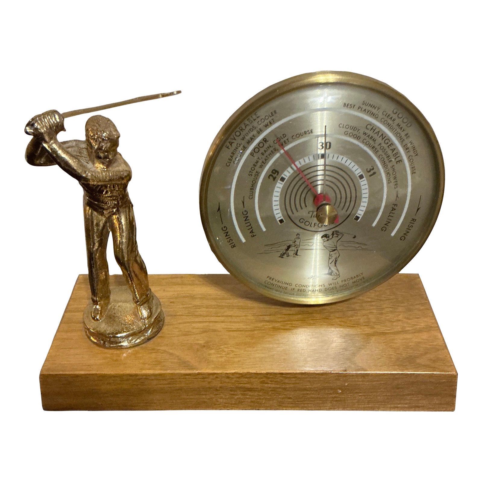 Taylor Instruments Company - Golf Guide Barometer | Chairish