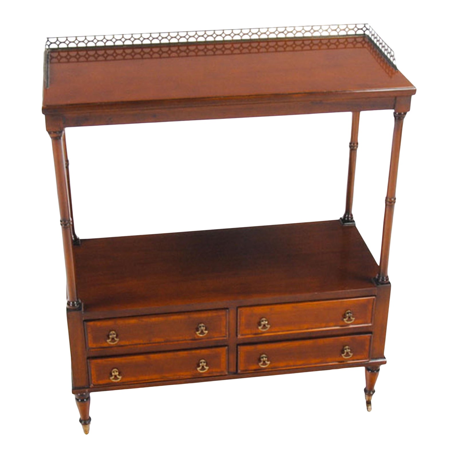 Niagara Furniture Mahogany Serving Table | Chairish