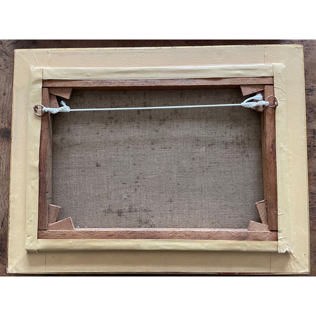 Punts on the River. Pair of Victorian Oil Paintings by Arthur H Cole ...