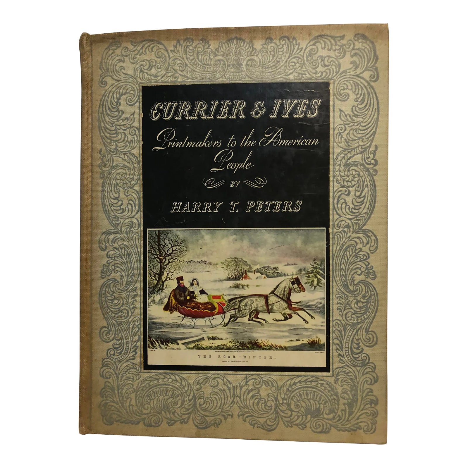 1942 Currier & Ives Printmakers to the American People Book by Harry T ...