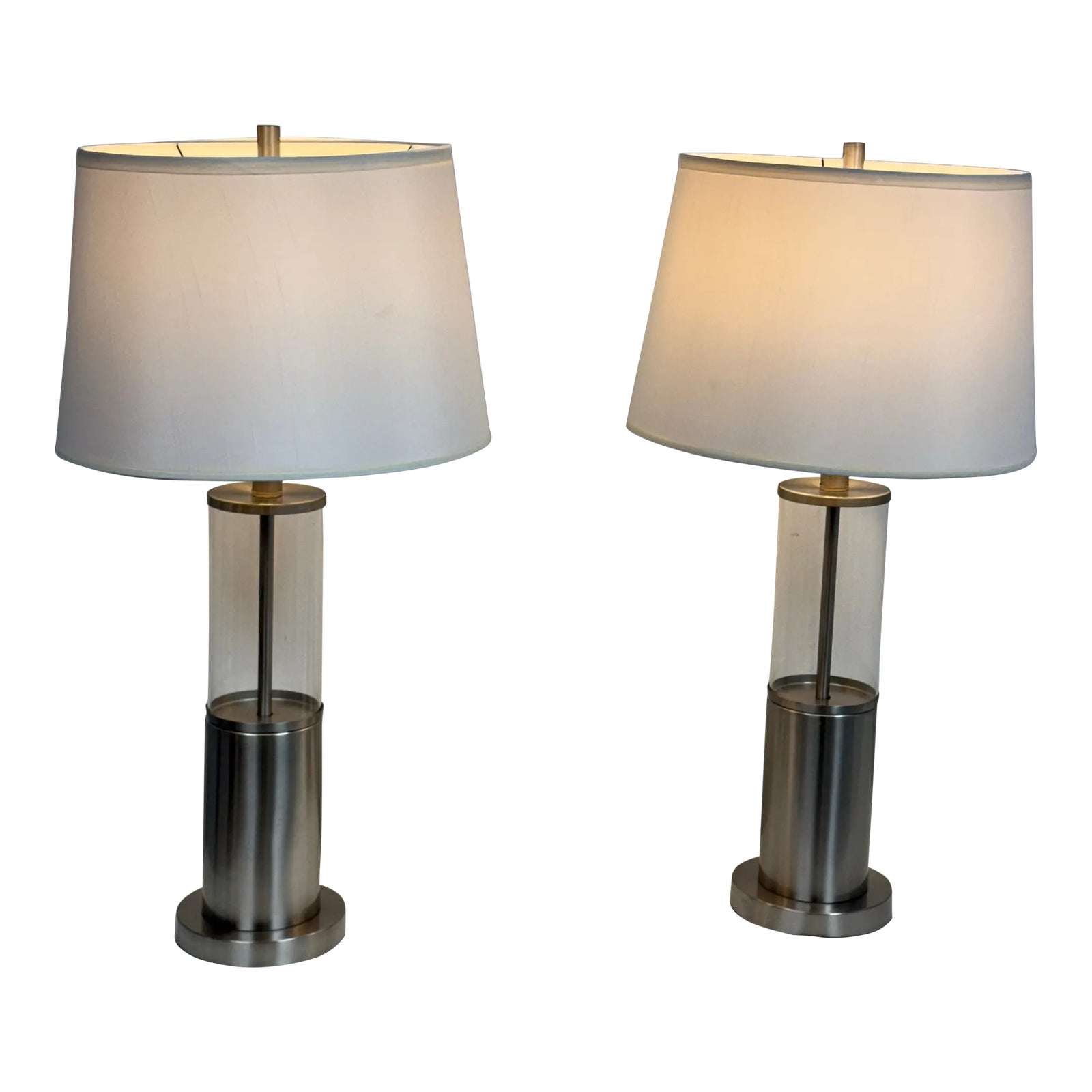 Ashley Furniture Norma Table Lamps, a Pair | Chairish