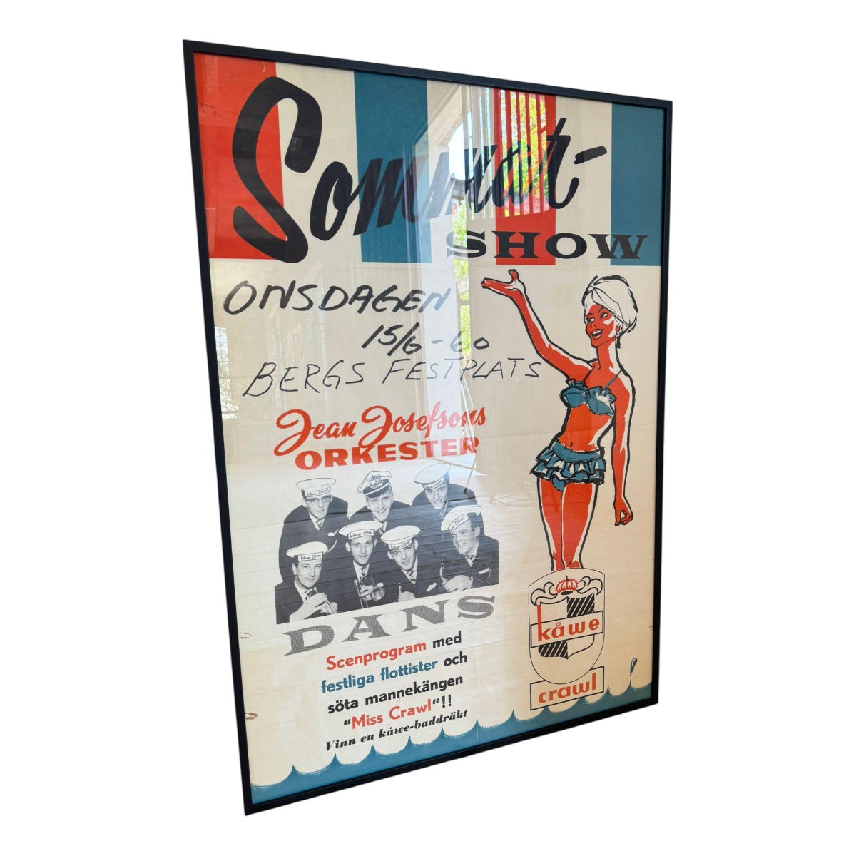 Vintage Danish Poster, 1960s | Chairish