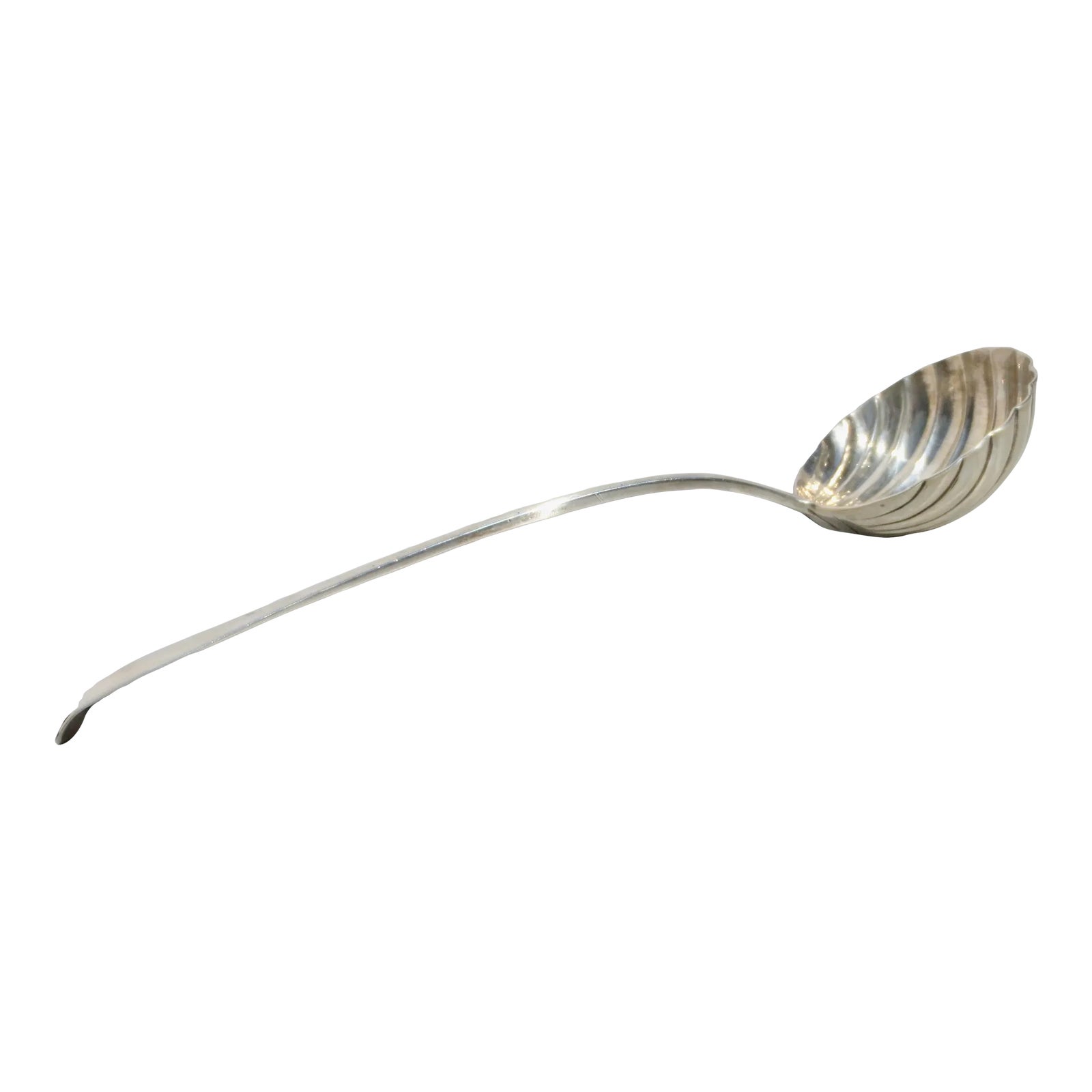 George III Large Paddle Sterling Silver Circa 1816 | Chairish