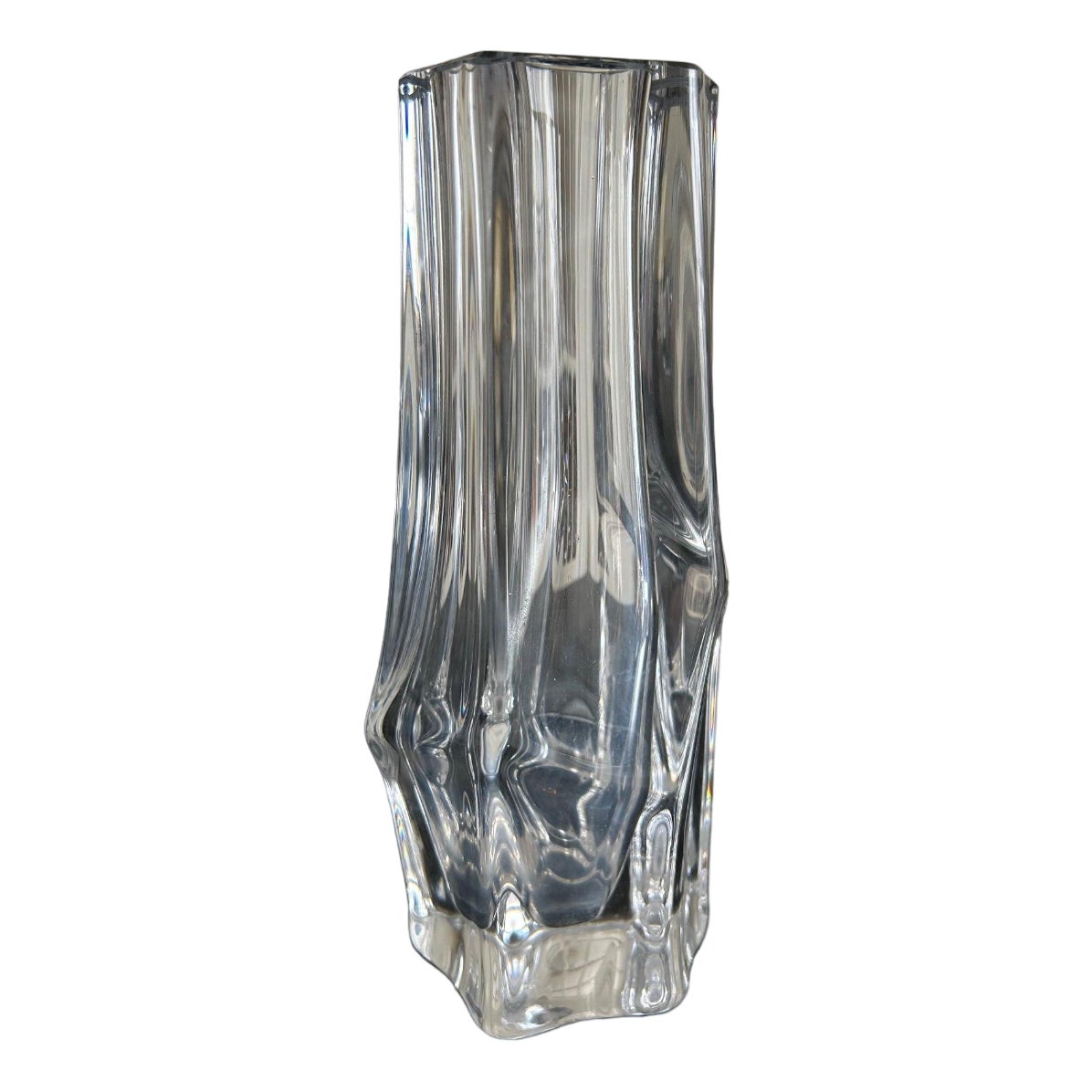 Daum Glass Vase by Jean Daum for Daum, 1960s | Chairish