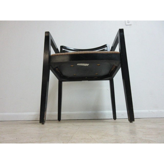 Vintage Knoll Studio Ricchio Office Desk Arm Chair | Chairish