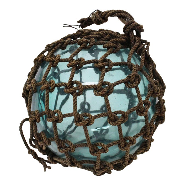Vintage Large Glass Buoy | Chairish