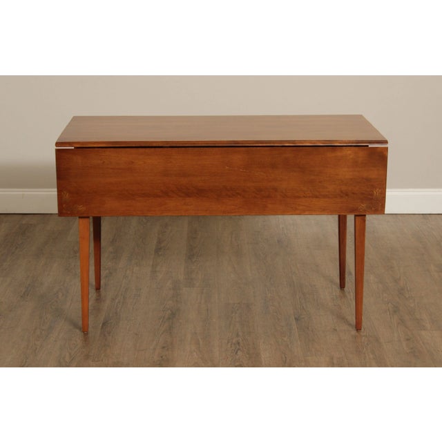 L. Hitchcock Vintage Maple Drop Leaf Dining Table | Chairish