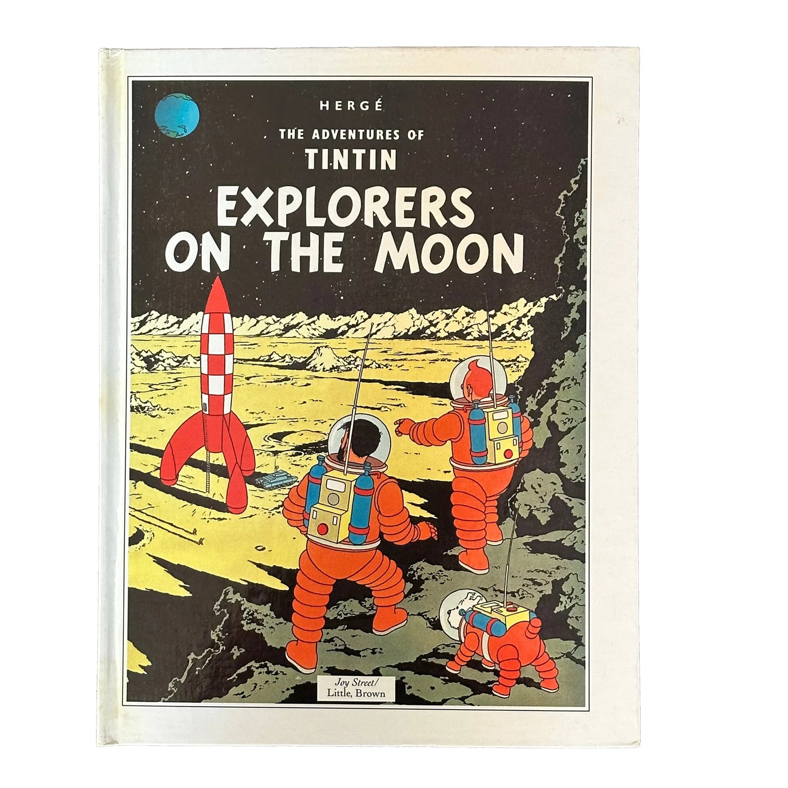 TinTin Explorers on the Moon Vintage Pop Up Book | Chairish