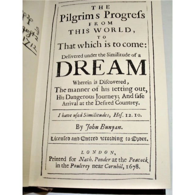 The Pilgrims Progress Facsimile Copy of the Original 1678 Library of ...