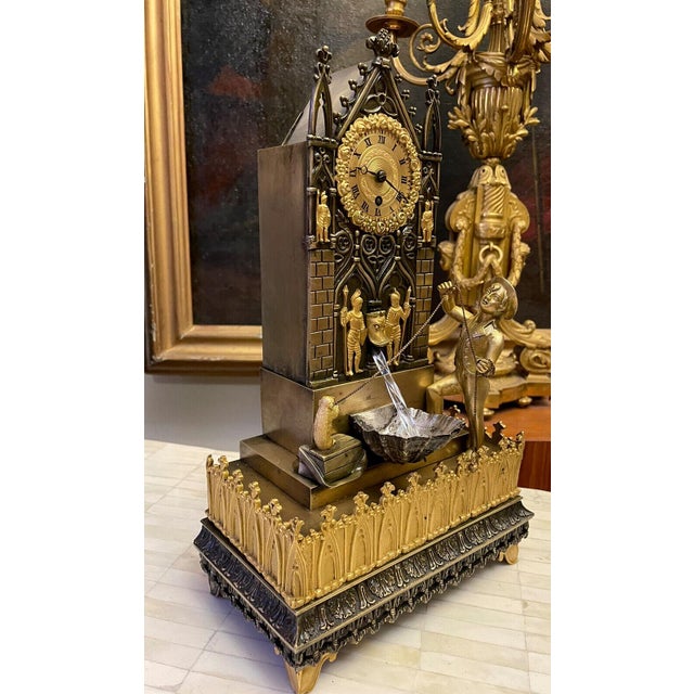 Early 19th Century French Bronze Automaton/Automata Animation Clock ...