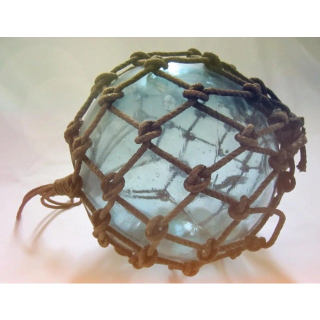 Estate Antique Japanese Glass Fishing Float | Chairish