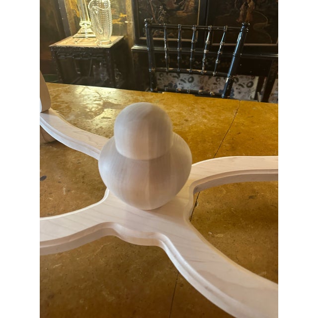 Scalloped Duchess of Windsor Gothic Jansen Style Hall or Tea Table ...