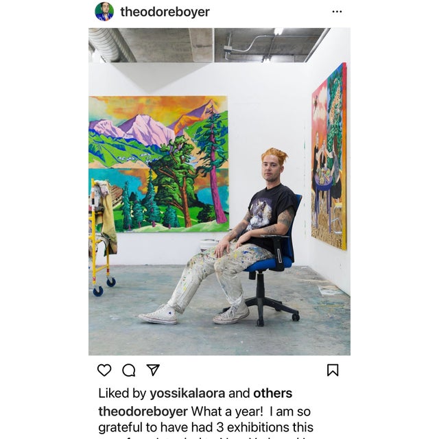 The Visitors Expressionist Figurative Painting by Artist Theodore Boyer ...