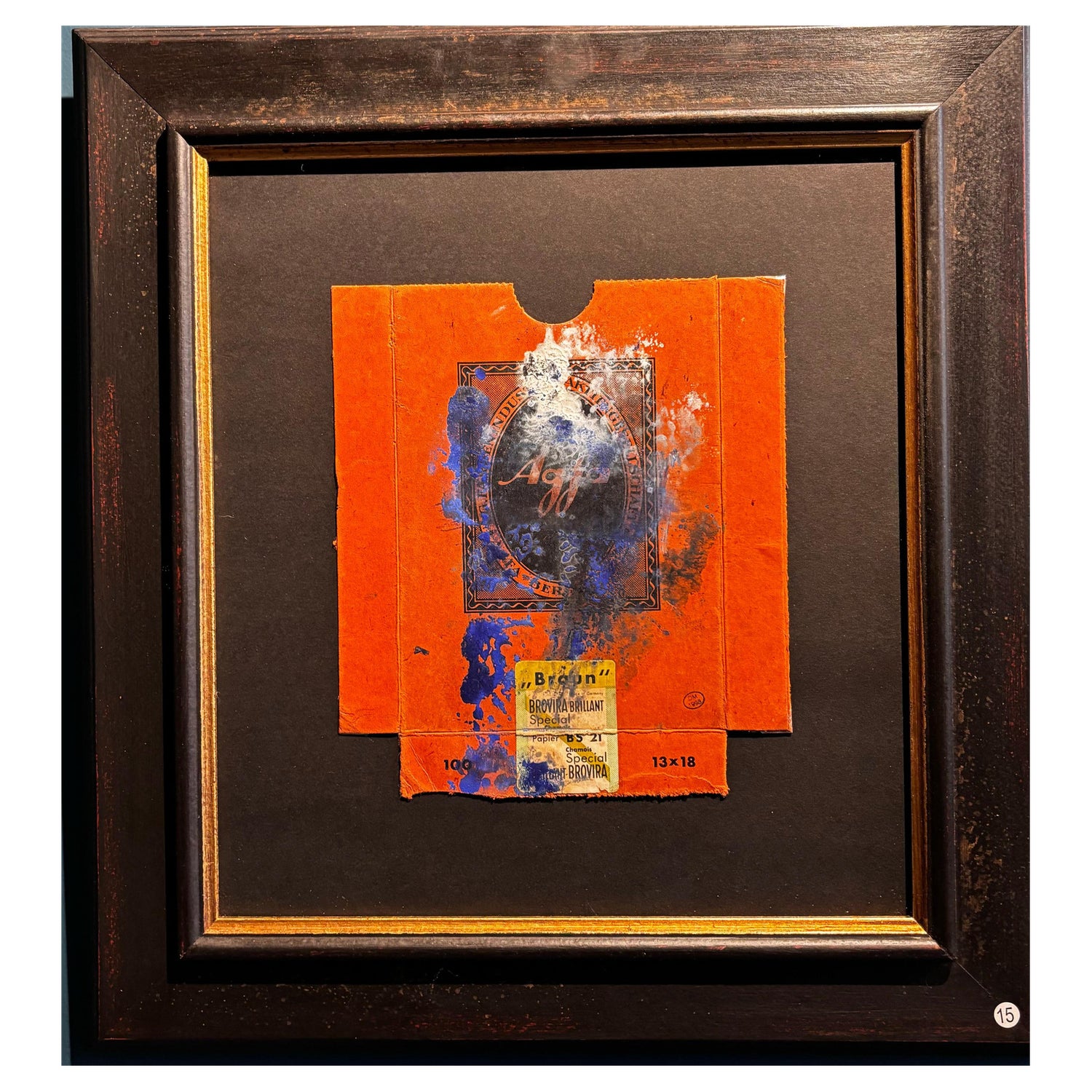 Dora Maar, Orange Composition, Oil on Agfa Packaging Cardboard, 1950s ...