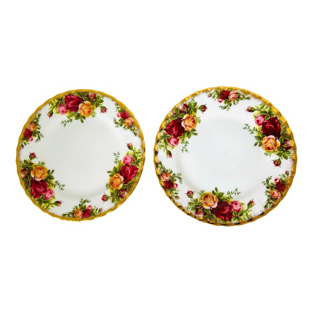 1960s Royal Albert Bone China Made in England Old Country Roses Pattern ...