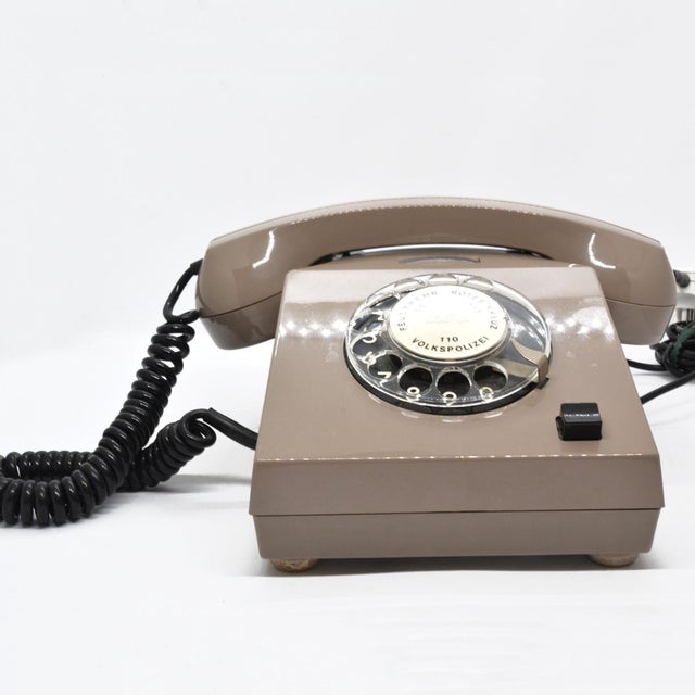 Landline Telephone Veb Variant Type 501-00322, Germany 1982 | Chairish