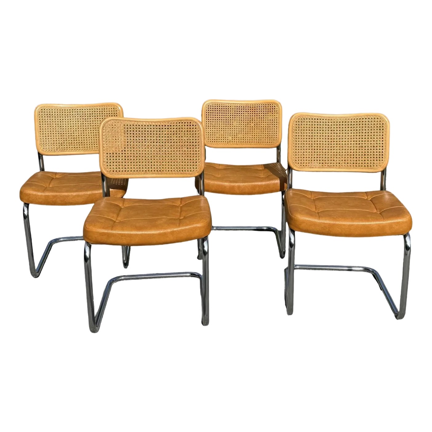 Marcel Breuer “Francesca” Dining Chairs, for Cesca | Chairish