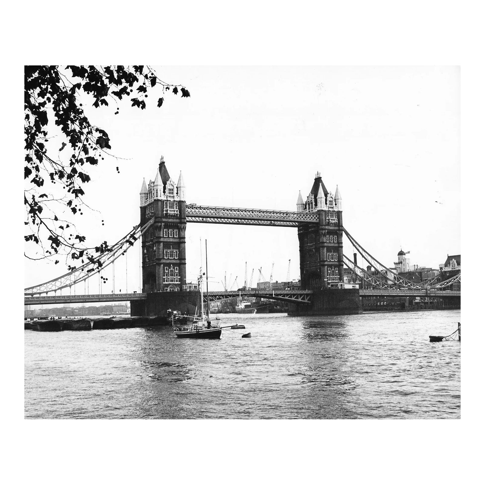 1971 Tower Bridge London Photograph by Don Ware | Chairish