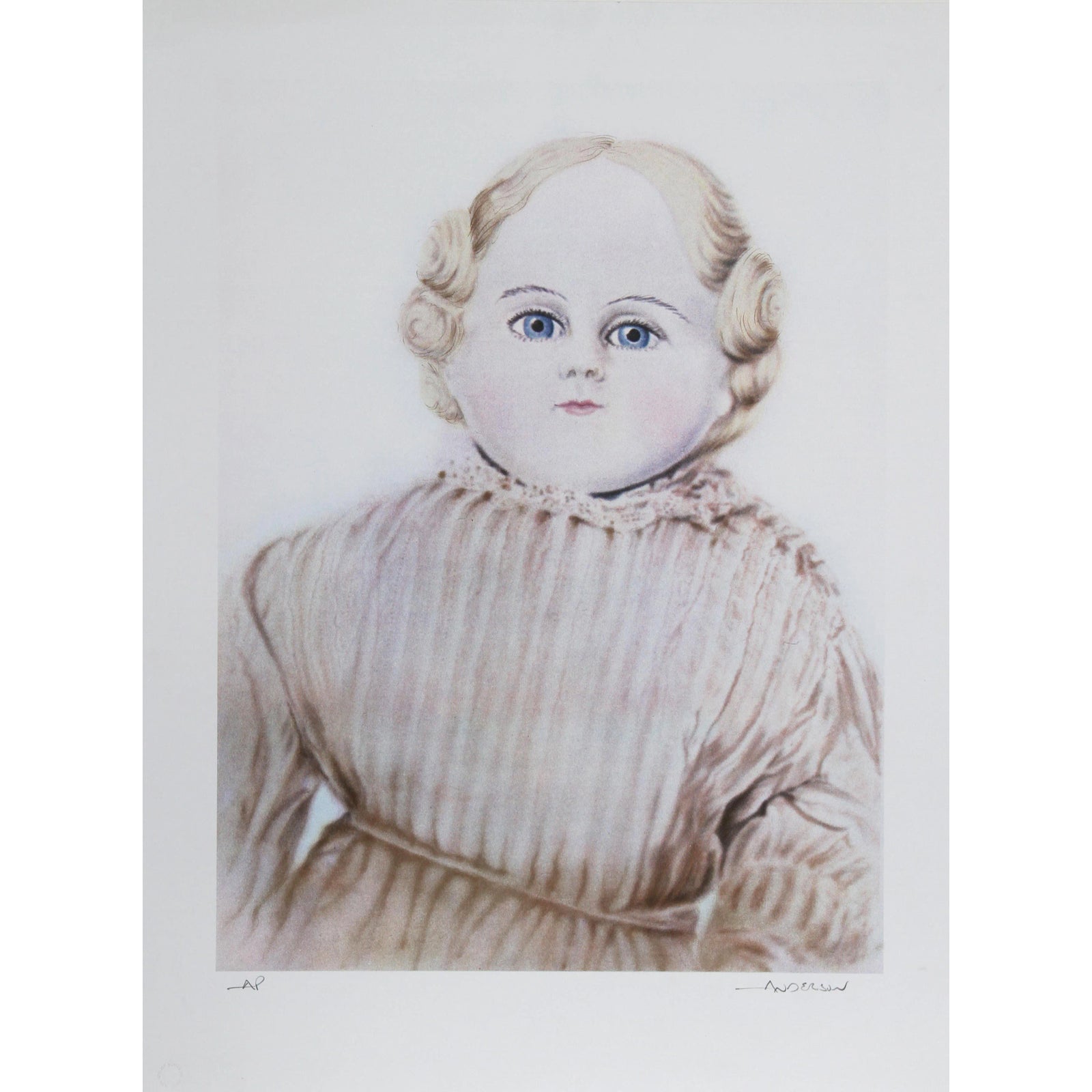 Robert Anderson, Doll, Lithograph | Chairish