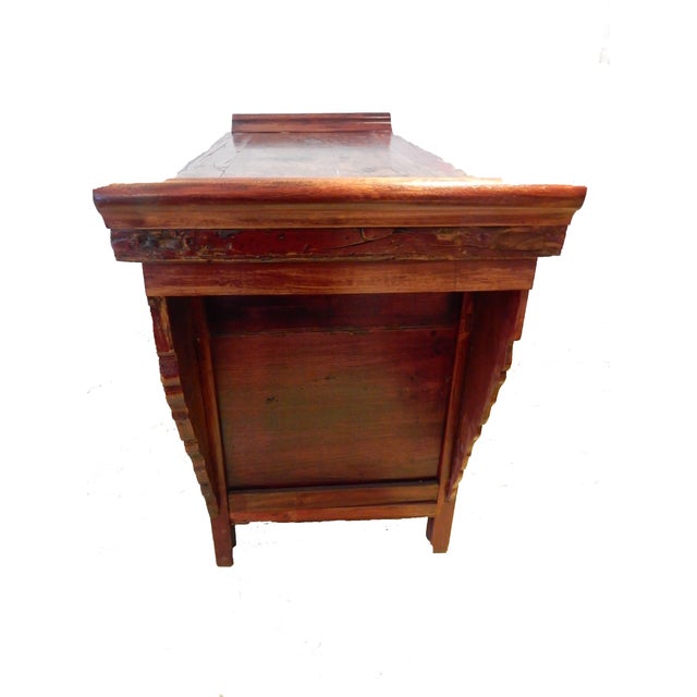 1900s Cantonese Altar Table Bat Fu Chest. | Chairish