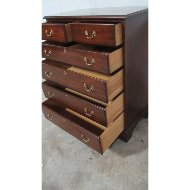 Henkel Harris Chest of Drawers Dresser Mahogany Designer | Chairish
