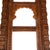 19th Century Large Indian Carved Teak Haveli Window Frame | Chairish