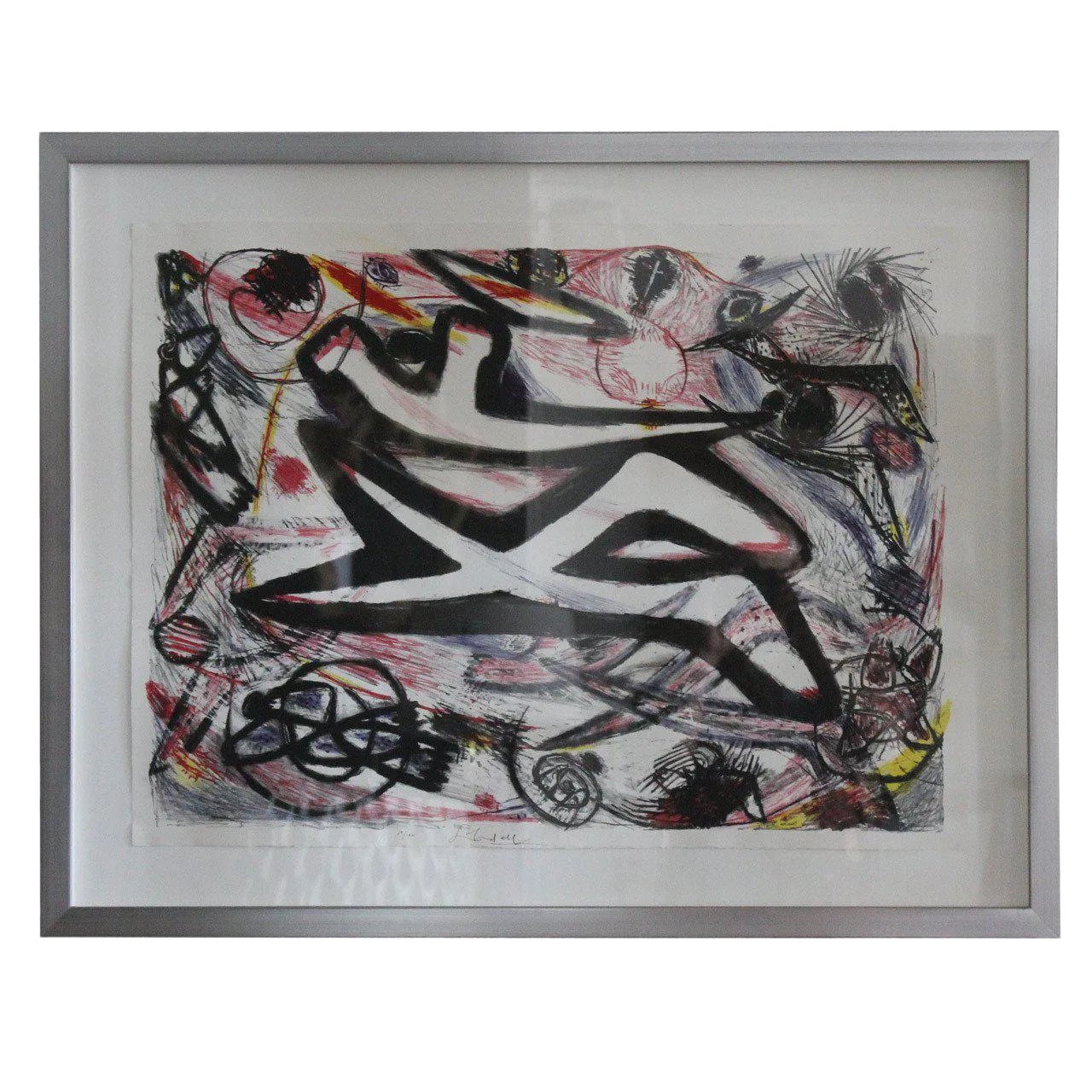 Frank Lobdell Lithograph, 19/100 | Chairish
