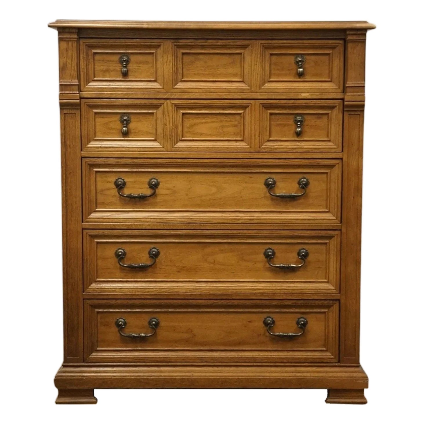 Drexel Furniture Guildhall Collection Solid Walnut Colonial Early ...