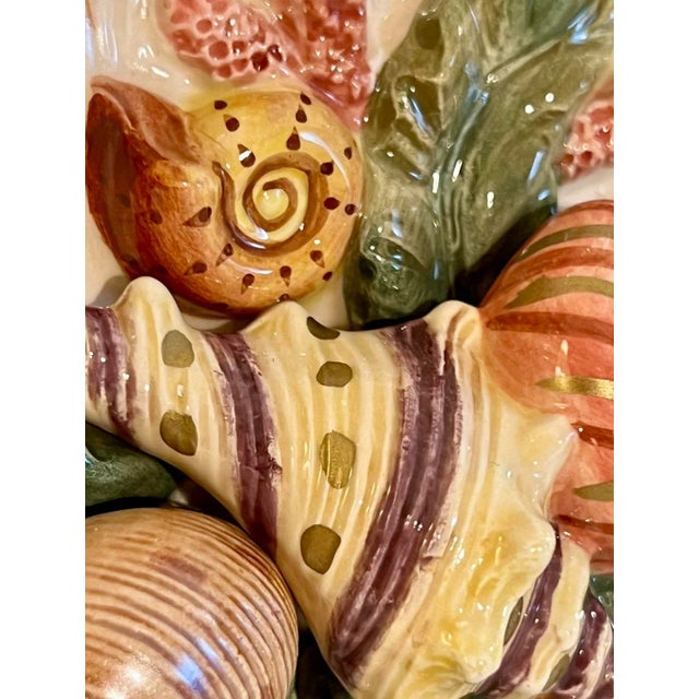 Vintage Fitz and Floyd Oceana Pattern Relish Dish / Catchall | Chairish