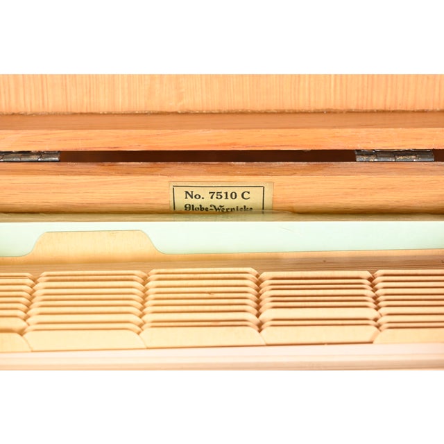 Antique Globe Wernicke Filing Box From Frank Lloyd Wright's DeRhodes ...