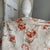 French Cretonne Floral Printed Botanical Fabric | Chairish