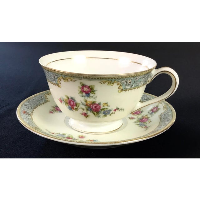 1940s Monarch China Rosaline Pattern Porcelain Tea Set - 15 Pieces ...