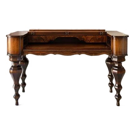Antique Grand Spinet Desk | Chairish