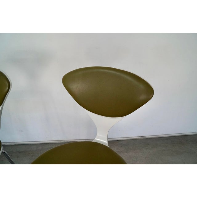 Mid-Century Modern Norman Cherner Bar Stools - a Set of 3 | Chairish