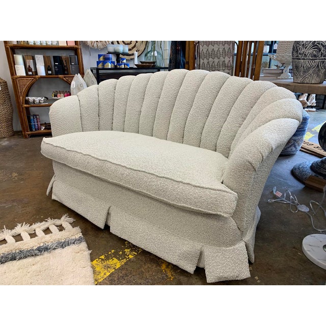 Antique Channel Back Sofa | Baci Living Room