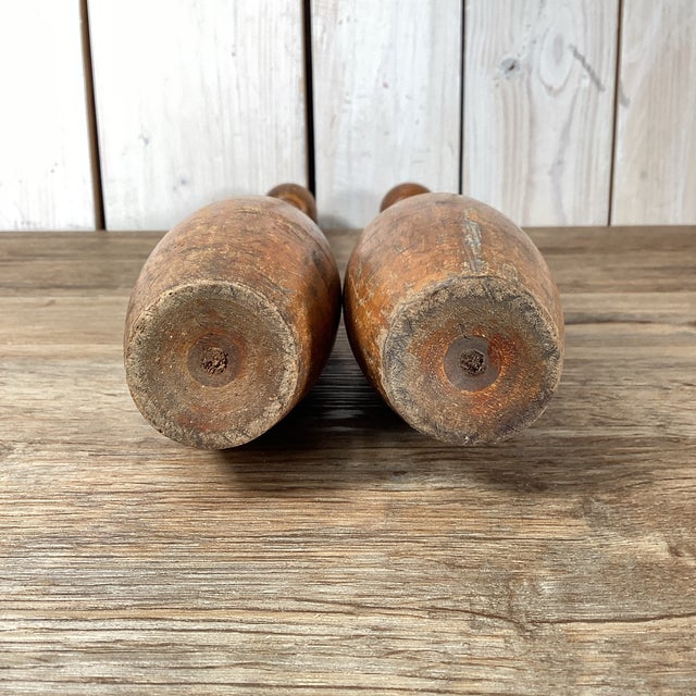 Antique Indian Clubs- Set of 2 | Chairish