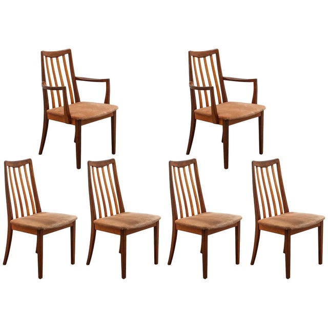 Danish Model Eva Side Chairs by Niels Koefoed for Hornslet Møbelfabrik ...