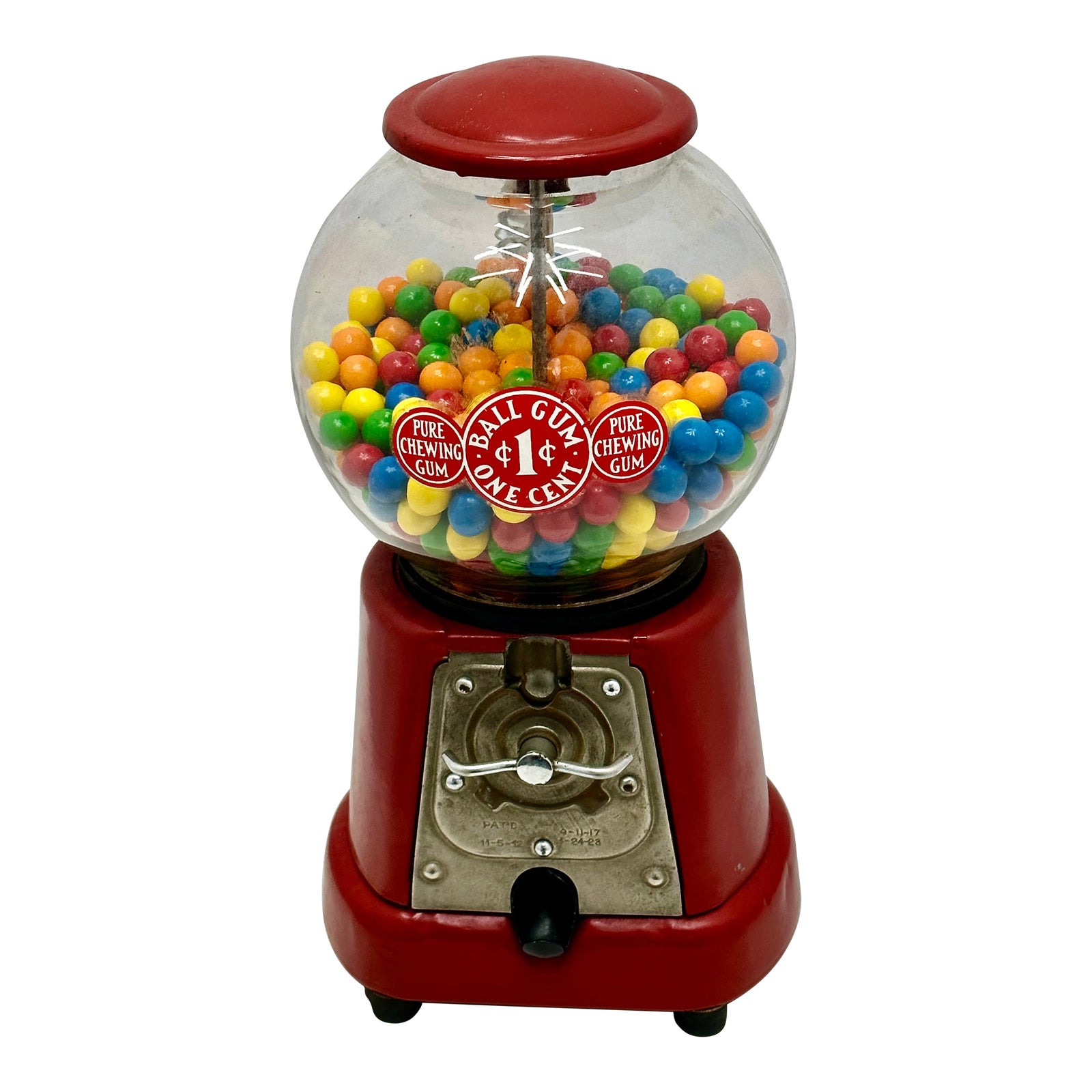 Authentic Antique American Patent 1923 Penny Gumball Machine in ...
