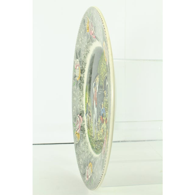 1930's Adams England Plate, N. Currier Engravings for the People ...