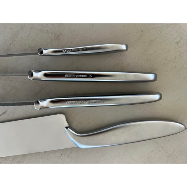 1950s Vintage Mid Century Gerber Legendary Blades 4 Knife Set With ...