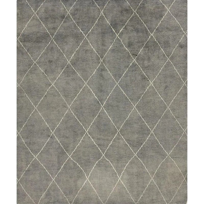 Handwoven Moroccan Style Area Rug 8'4"×9'10" | Chairish