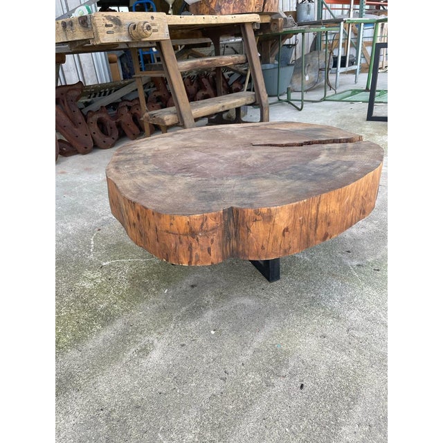 Rustic Modern Coffee Table | Chairish