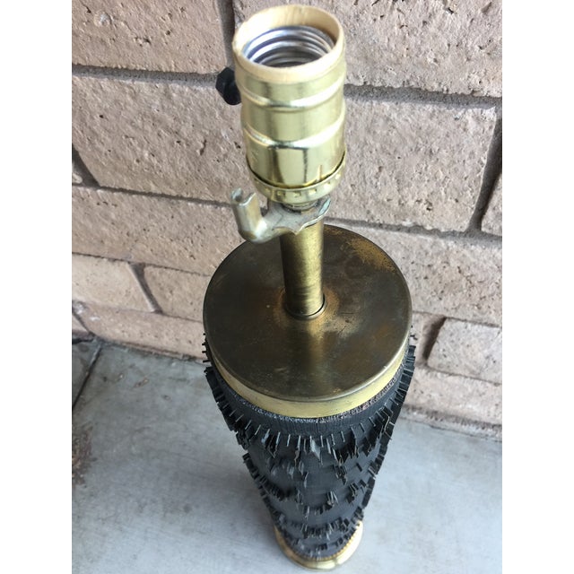 1950s Wallpaper Roll Lamp | Chairish