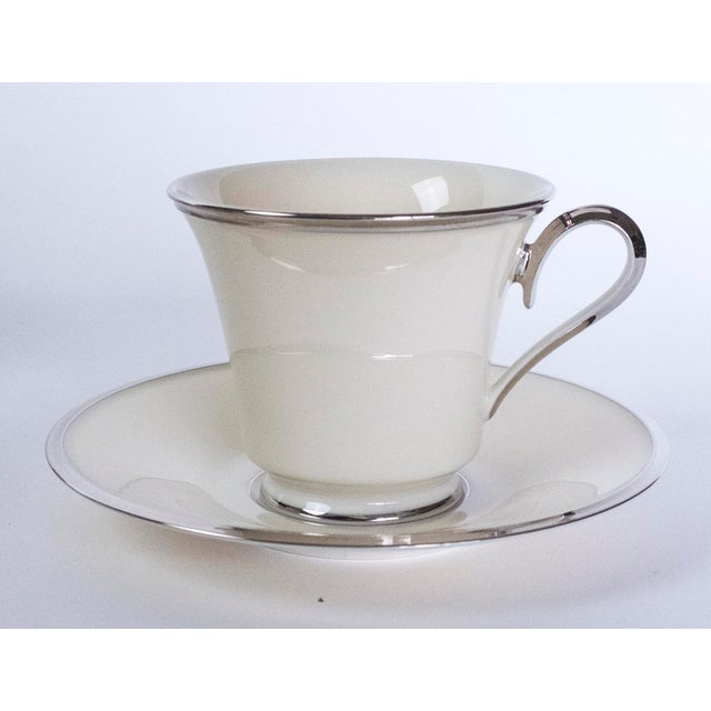 Lenox China Solitaire Pattern Service Set - 40 Pieces | Chairish