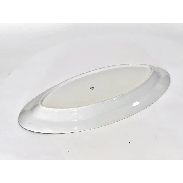 Large 1950s Arabia Ironstone Fish Platter With Drip Tray Insert ...