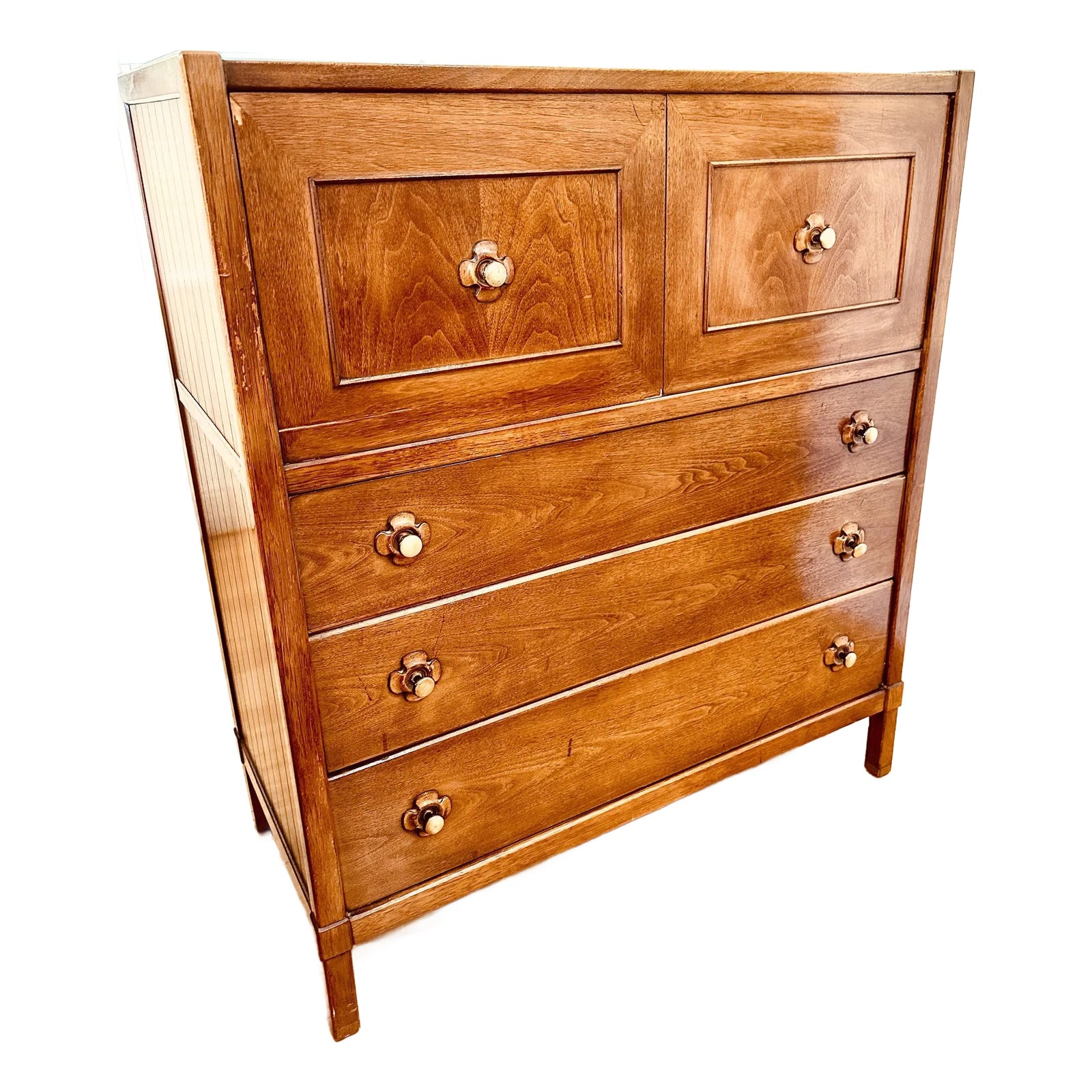 1960s Drexel Heritage Artistry Highboy Dresser | Chairish