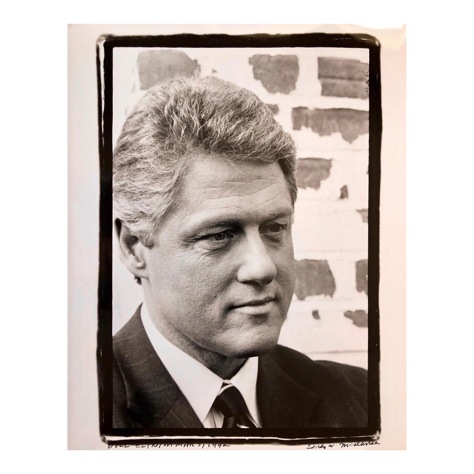 Fred McDarrah, Vintage Print Silver Gelatin Signed Photograph President ...