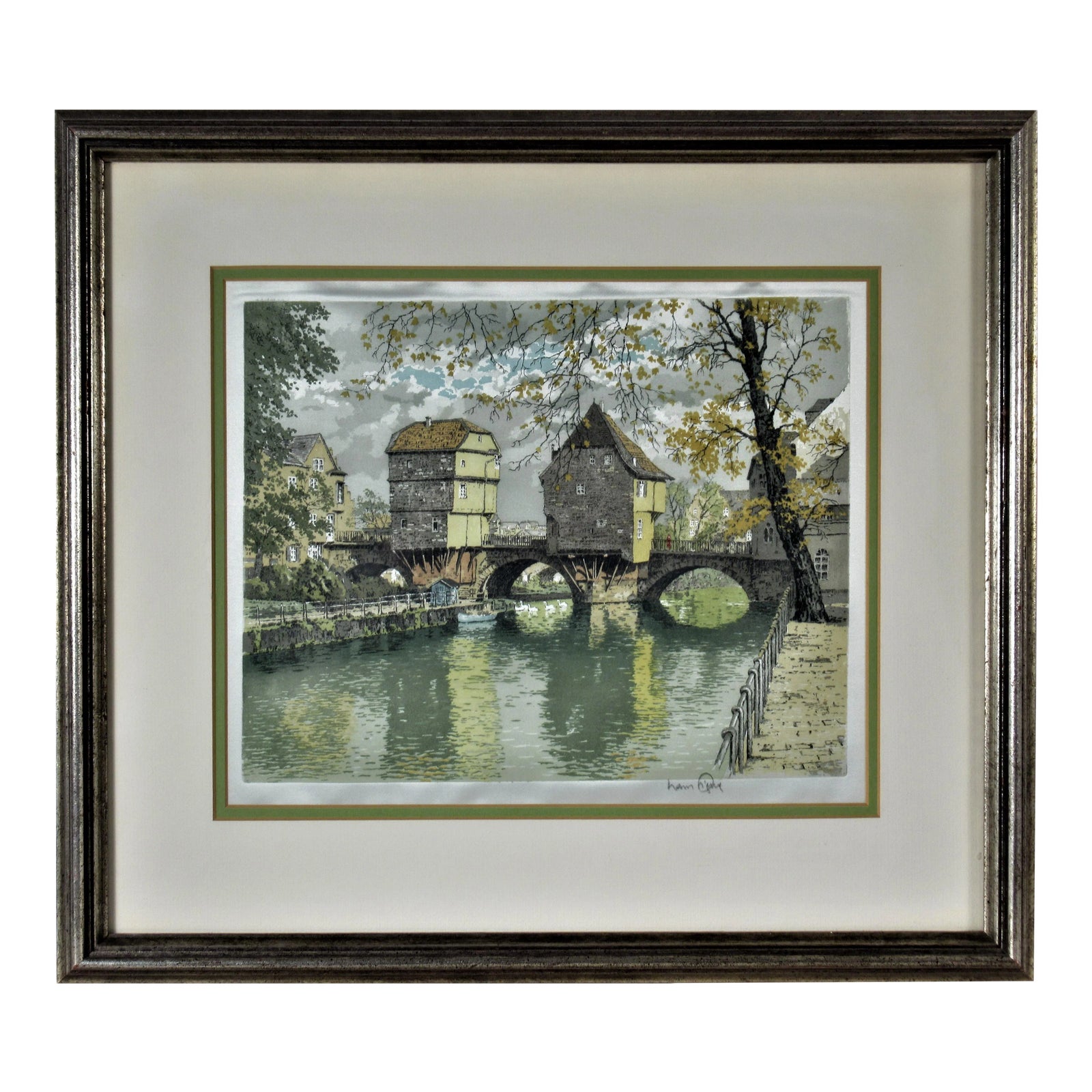 Hans Figura, The Bridge House | Chairish